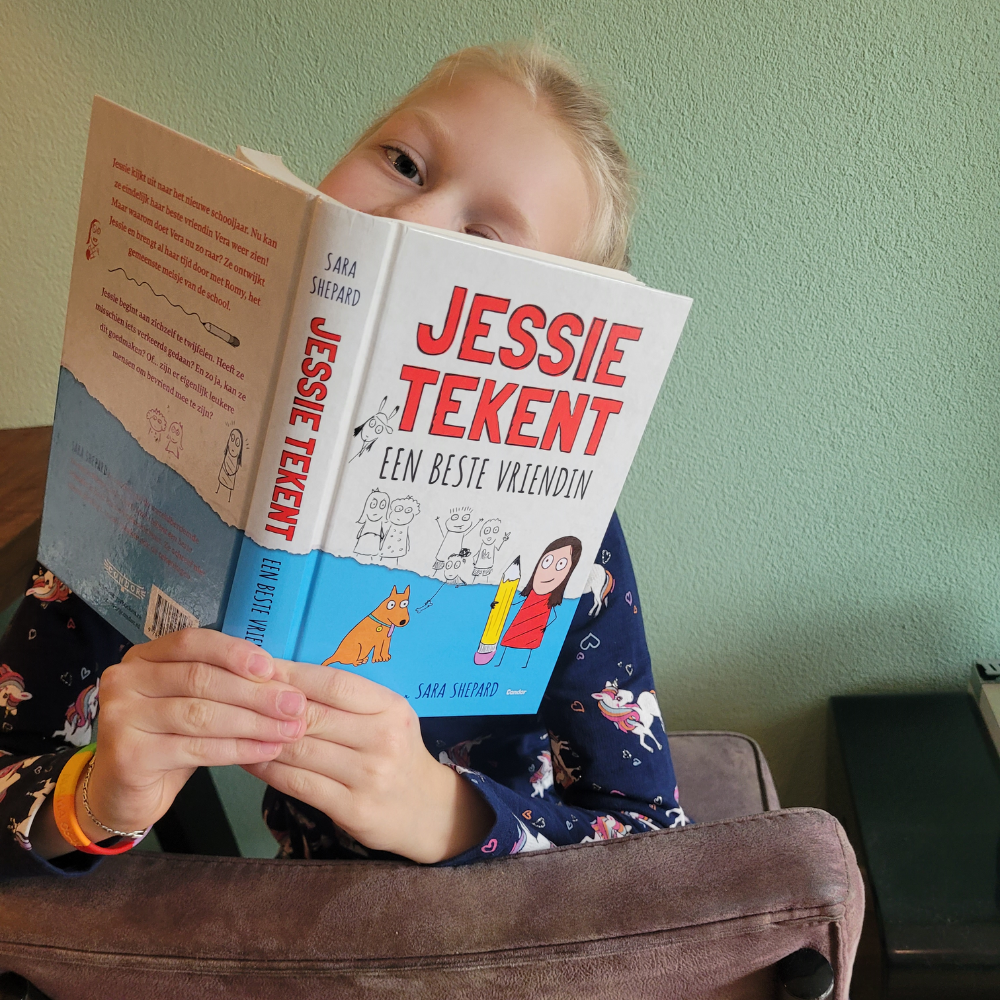 Het kinderpanel leest 'Jessie tekent een beste vriendin' - Kinderboeken.nl