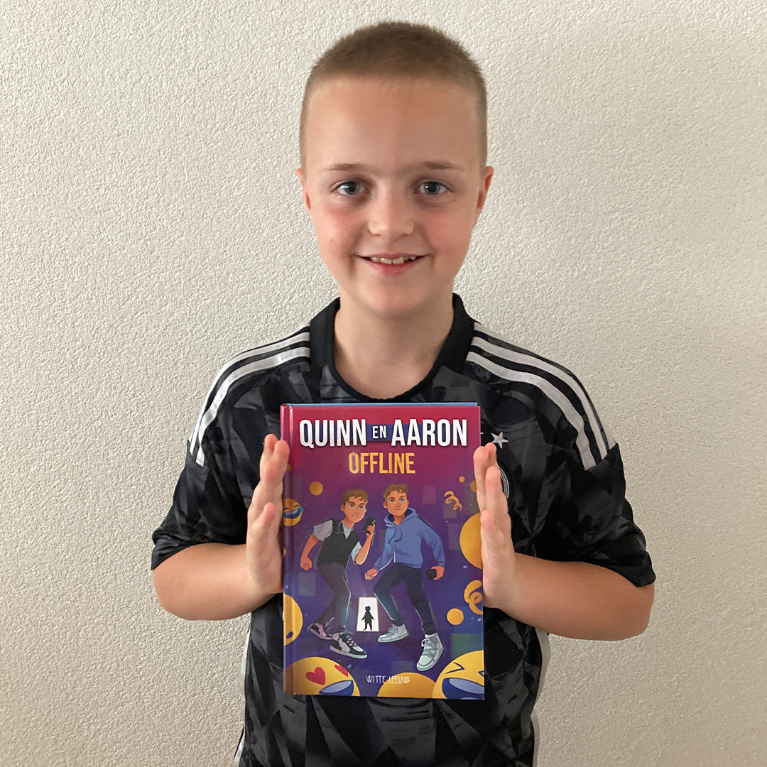 Ons Kinderpanel leest: 'Quinn en Aaron Offline' - Kinderboeken.nl