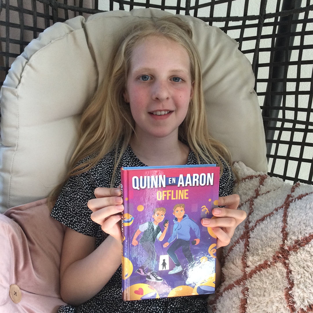 Ons Kinderpanel leest: 'Quinn en Aaron Offline' - Kinderboeken.nl