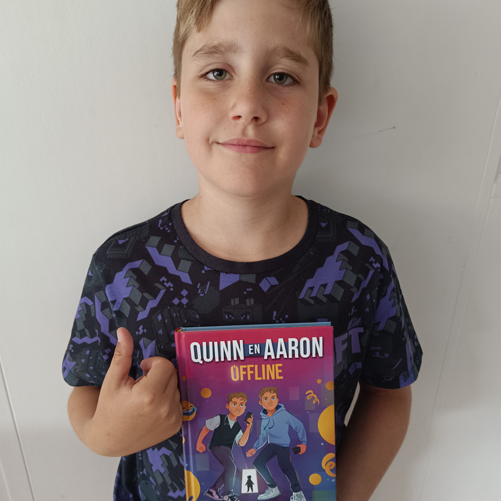 Ons Kinderpanel leest: 'Quinn en Aaron Offline' - Kinderboeken.nl