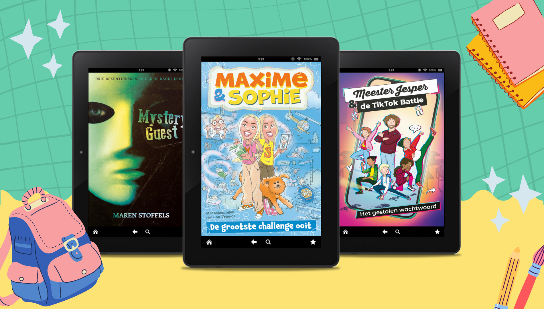 Back to school: 16 e-books voor € 4,99 per stuk! - Kinderboeken.nl